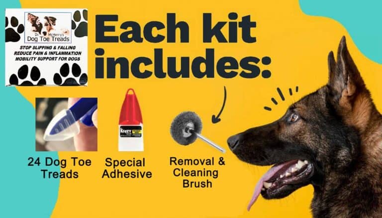 dog toe grips - DOG TOE TREADS